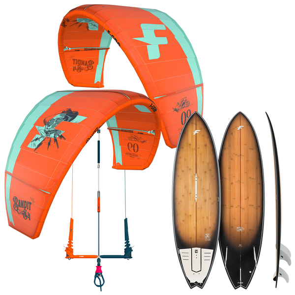 BANDIT S4 + MITU PRO BAMBOO + LINXBAR– F-One UK